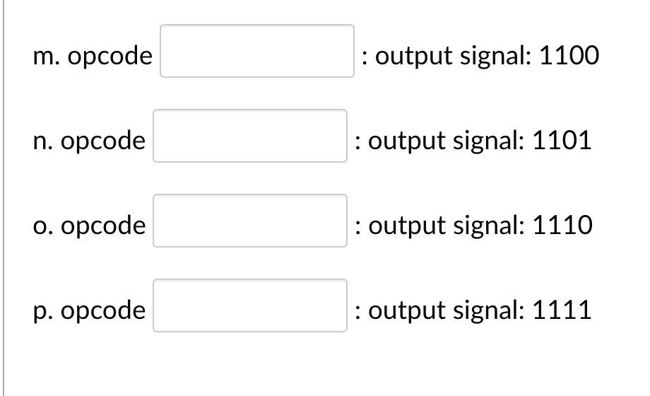 Solved 2-24. In Fig. 2-25, list the OP CODE words and the | Chegg.com