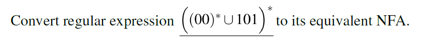 Solved * Convert regular expression ((00)*U 101)* С to its | Chegg.com