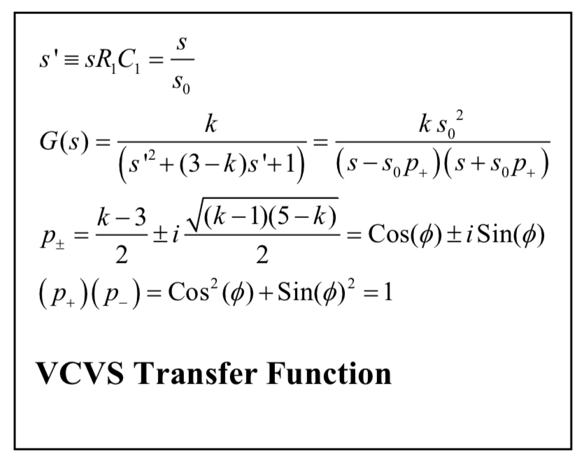 Solved 2) Consider the five equations for the VCVS | Chegg.com