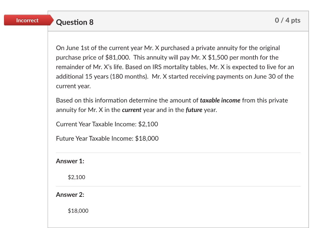 Solved On June 1st of the current year Mr. X purchased a | Chegg.com