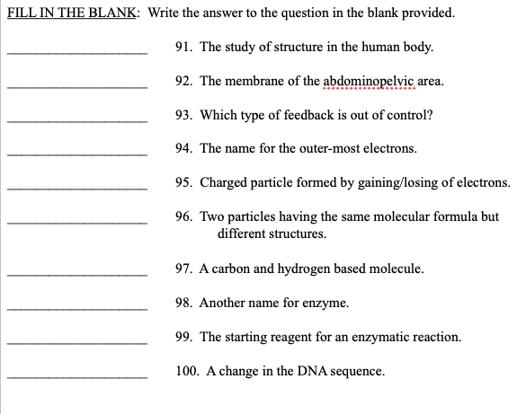 Solved te the answer to the question in the blank provided. | Chegg.com