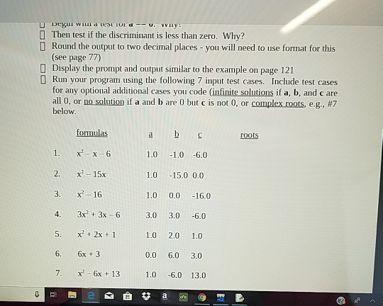 Solved Do Programming Exercise 4.1 from pages 120- 121 Have | Chegg.com