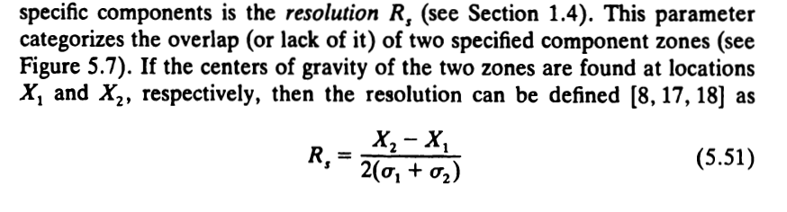 What is the signal height midway between two Gaussian | Chegg.com