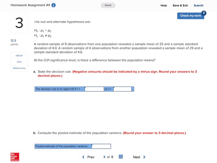 Solved Homework Assignment #4 Saved Help Save & Exit Submit | Chegg.com