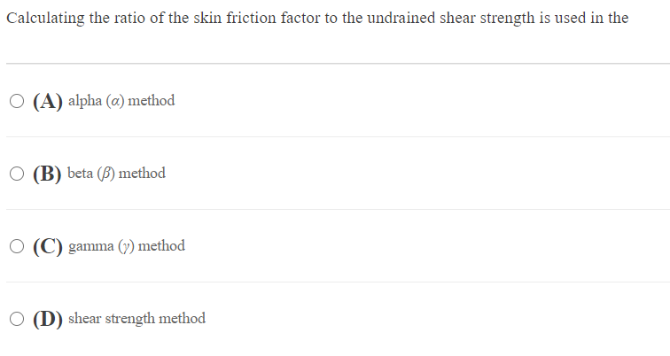 Solved Calculating the ratio of the skin friction factor to | Chegg.com