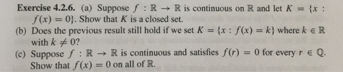 Solved Suppose f: R rightarrow R is continuous on R and let | Chegg.com