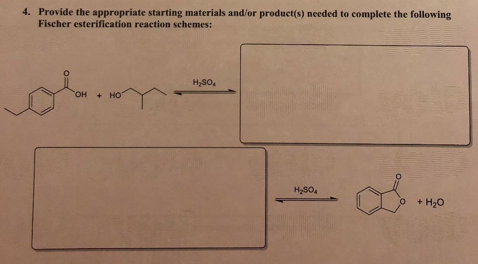 Solved Provide the appropriate starting materials and/or | Chegg.com