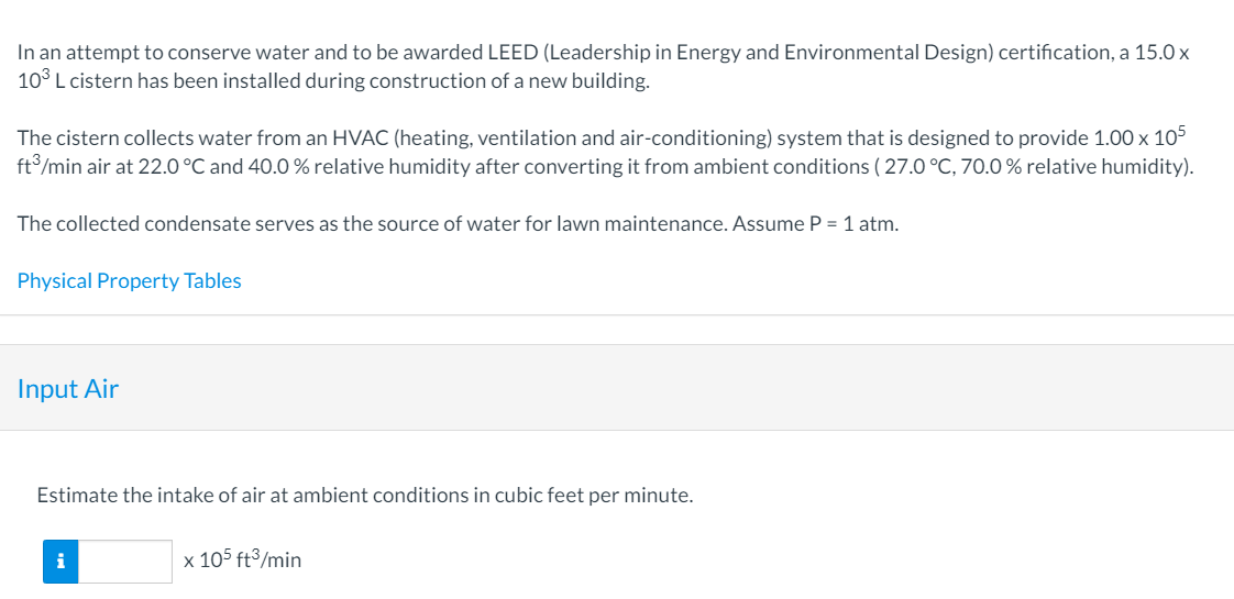 Solved In an attempt to conserve water and to be awarded | Chegg.com