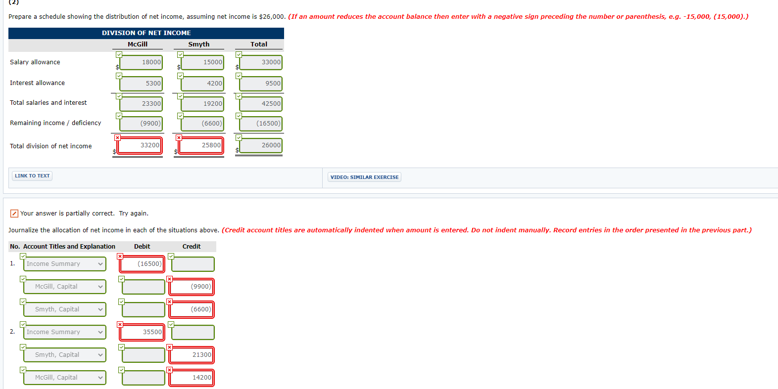 Solved Exercise 12-04 a-b (Video) McGill and Smyth have | Chegg.com