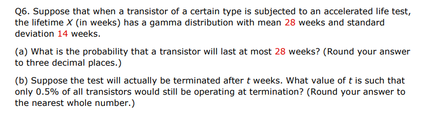 Solved Q6 Suppose That When A Transistor Of A Certain Type