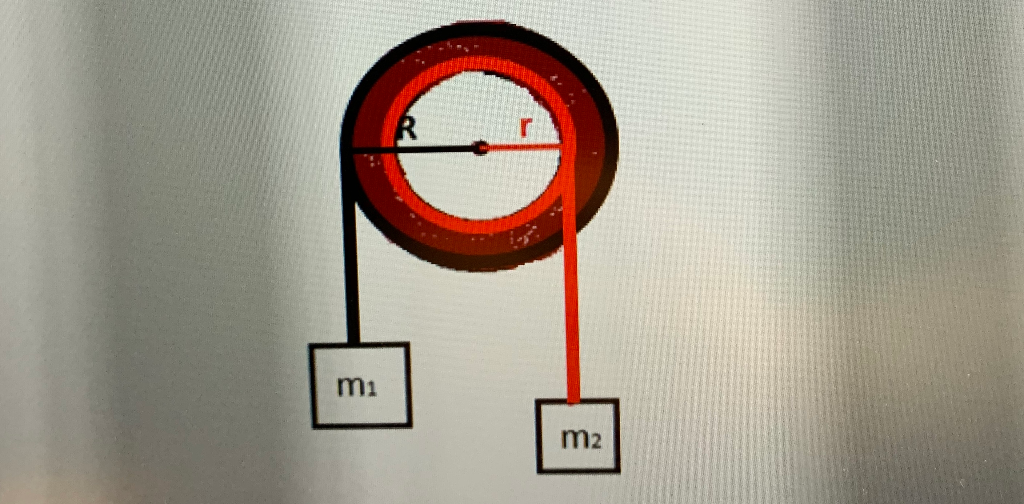 Solved Two objects are attached to ropes that are attached | Chegg.com