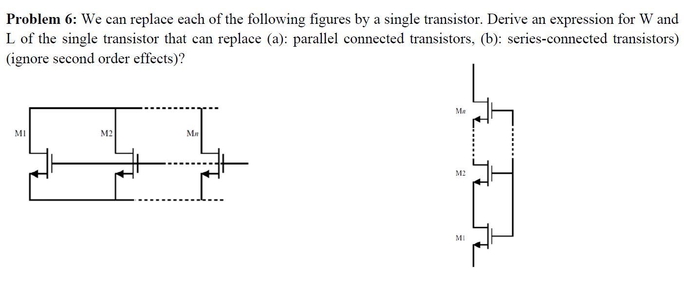 Solved Problem 6: We can replace each of the following | Chegg.com