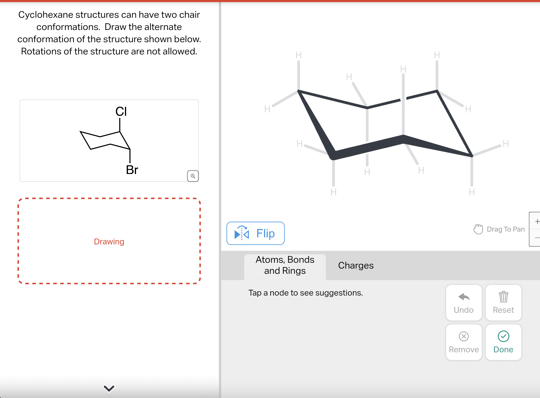 Solved Cyclohexane structures can have two chair | Chegg.com