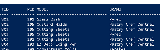 Solved plz type code sql simple charts Change the line | Chegg.com