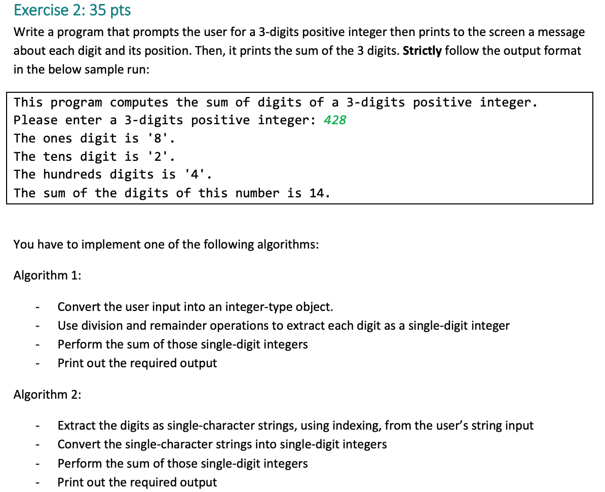 Solved Phython Phython Phython Following The Output 