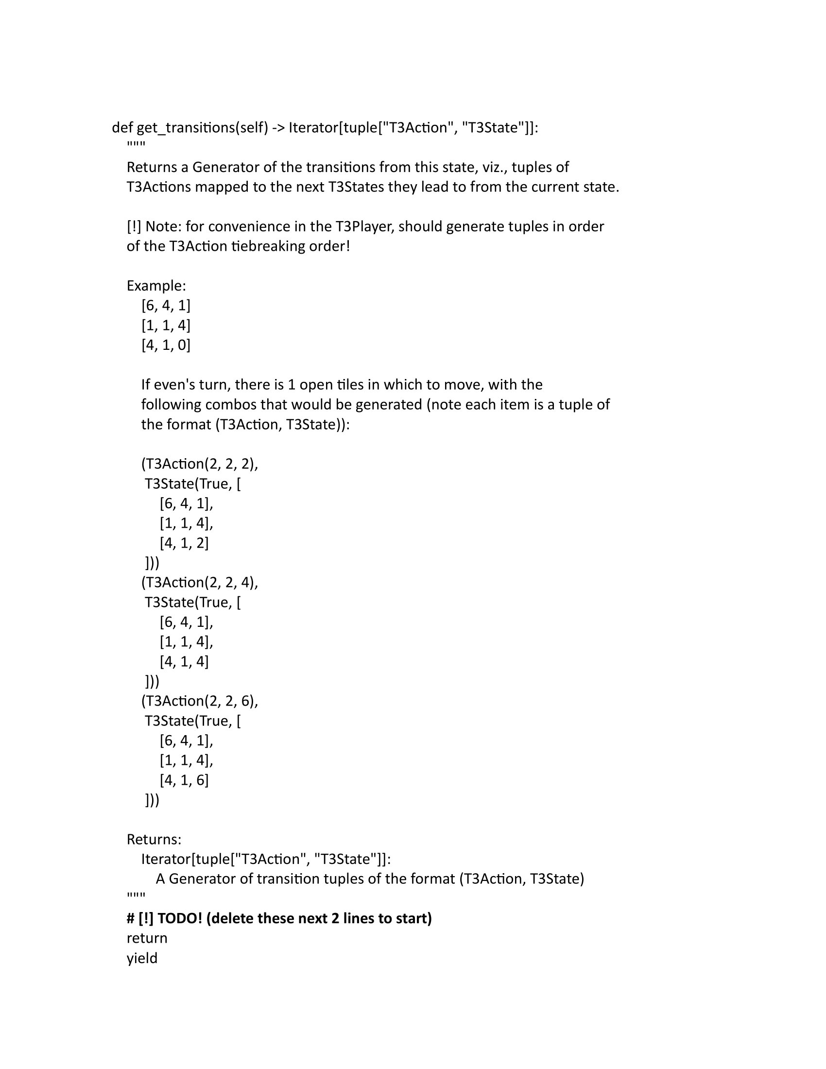 Solved \# [Optional / Suggested] TODO! Add any helper | Chegg.com