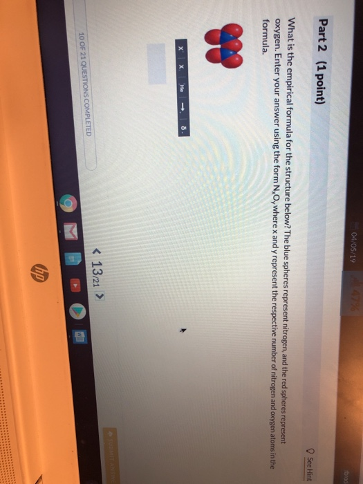 Solved Part 1 (1 point) bl see Periodic Table See Hi What is | Chegg.com
