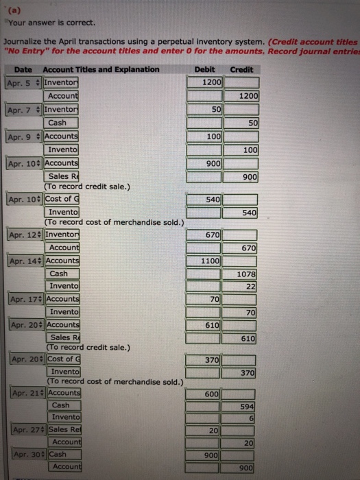 Solved Problem 5-4A (Part Level Submission) Adam Nichols, a | Chegg.com
