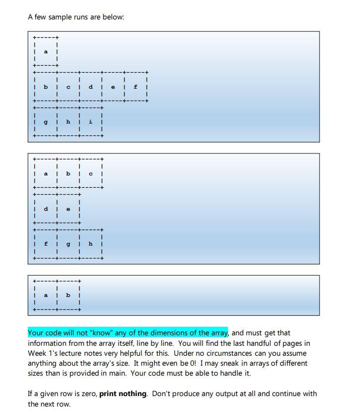 Solved Objective Create a method that, accepting a | Chegg.com
