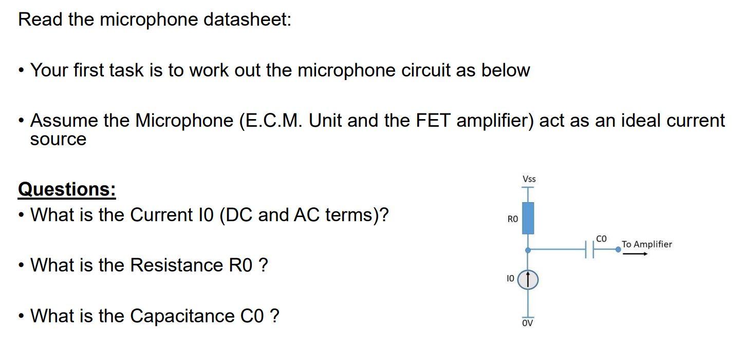 Solved Calculate R0, A0 (DC and AC terms), C0, given Vss is | Chegg.com