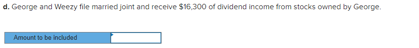 Solved George and Weezy received $29,500 of Social Security | Chegg.com Solved George and Weezy received $29,500 of Social Security | Chegg.com