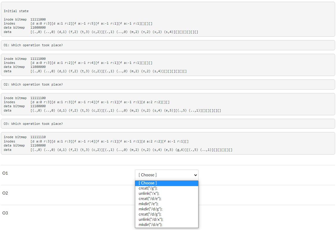 Solved Initial state inode bitmap 11111000 inodes | Chegg.com
