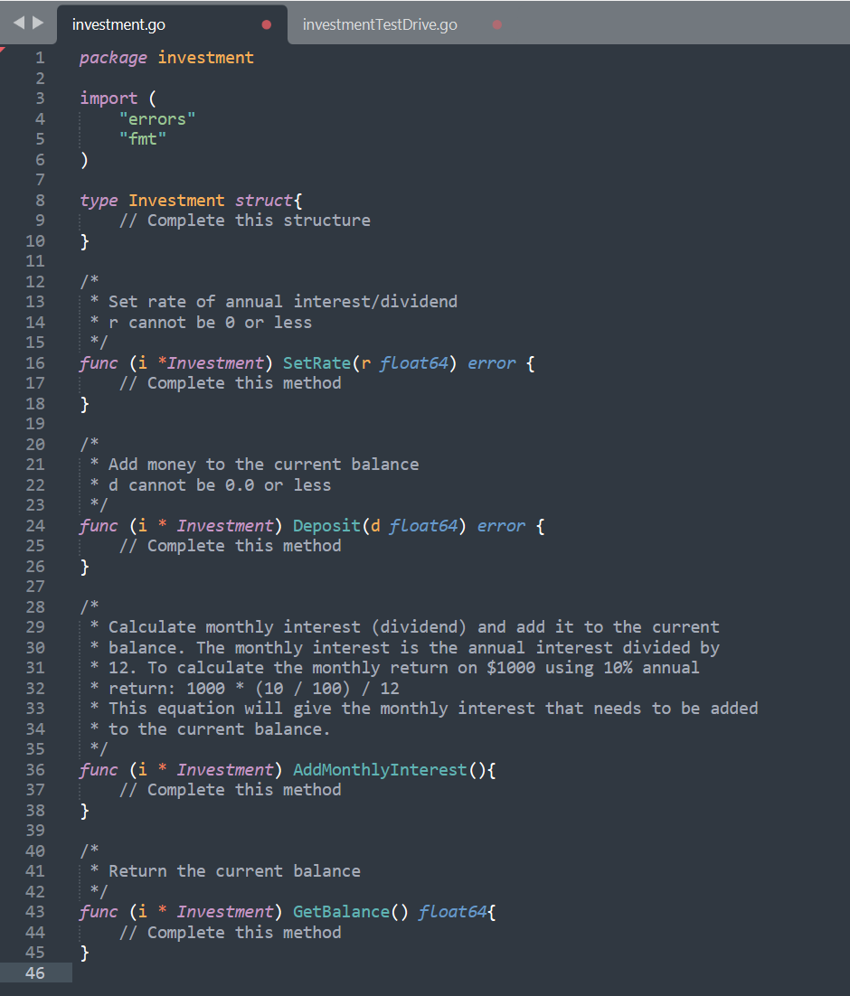 Solved Please help me write the rest of these codes in | Chegg.com