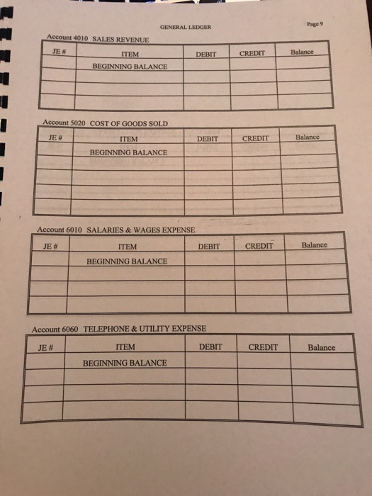 Page I PRACTICE SET ACCOUNTING 3341 (5133) FALL 2018 | Chegg.com