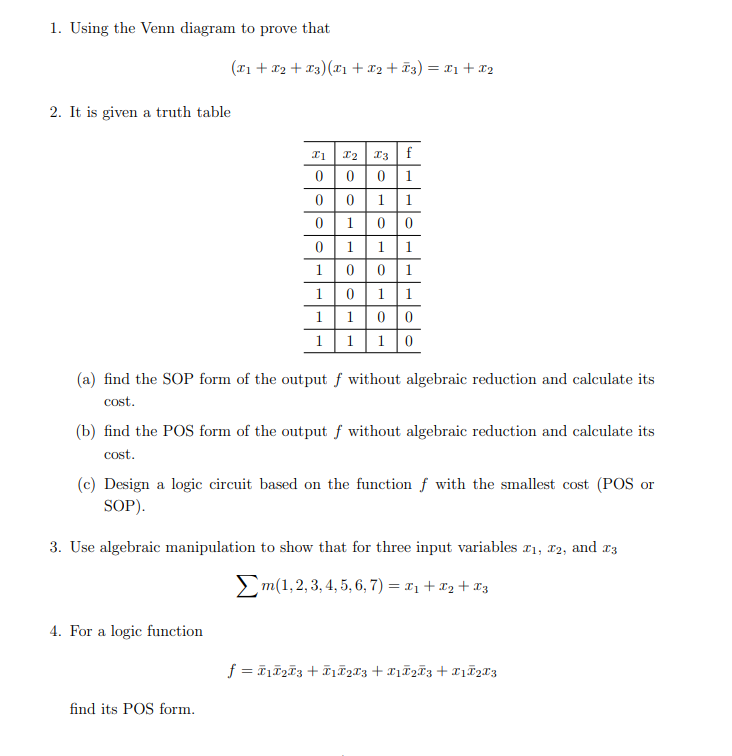 Solved Using the Venn diagram to prove | Chegg.com