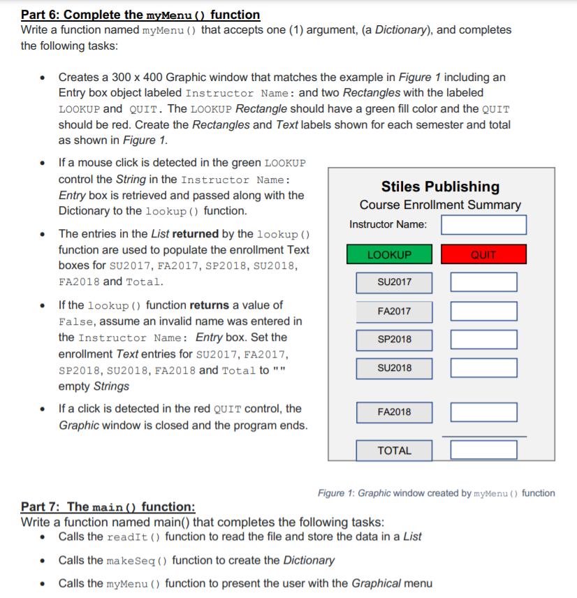 Solved Part 3: Complete the readIt() function Write a | Chegg.com