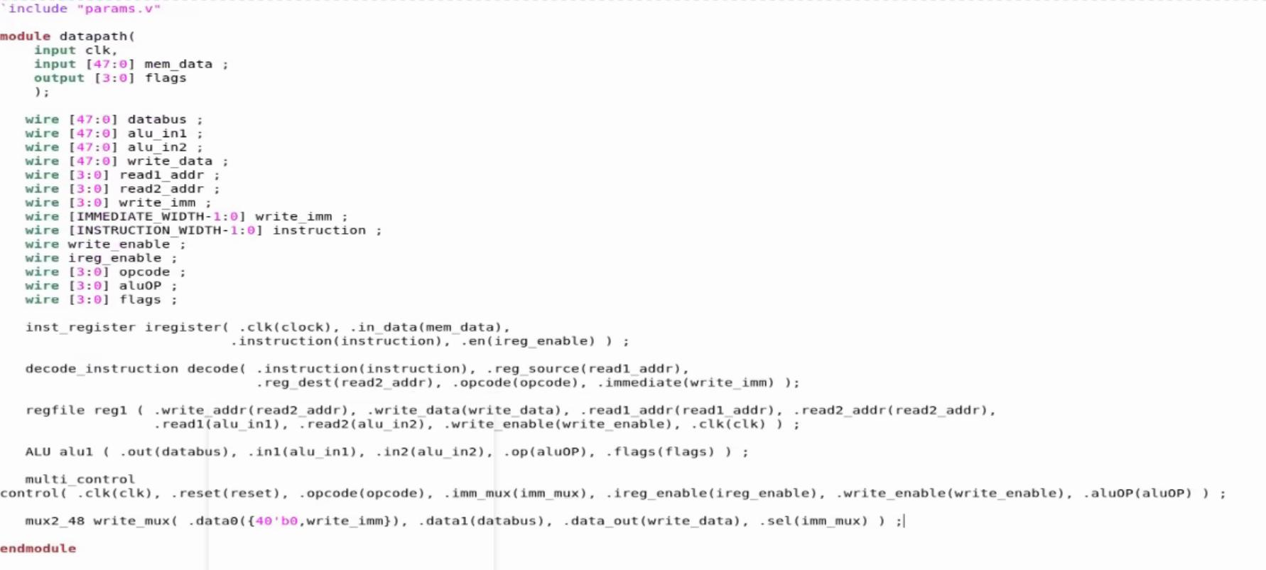 Solved Can you please write the Verilog code for the program | Chegg.com