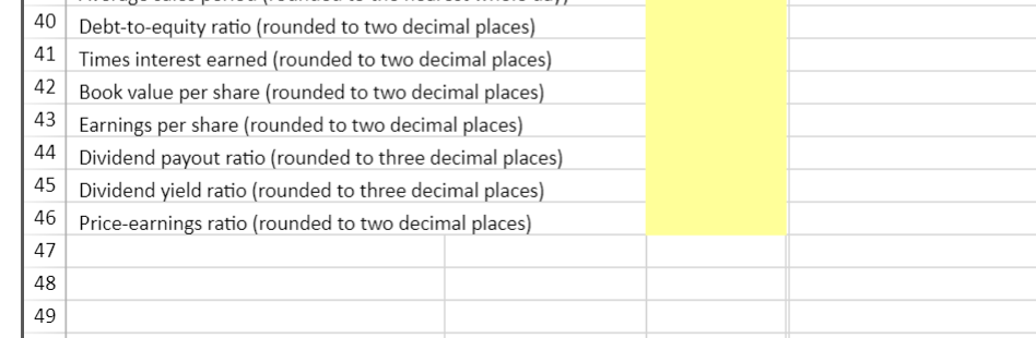 Solved \begin{tabular}{|l|l|} \hline 40 & Debt-to-equity | Chegg.com