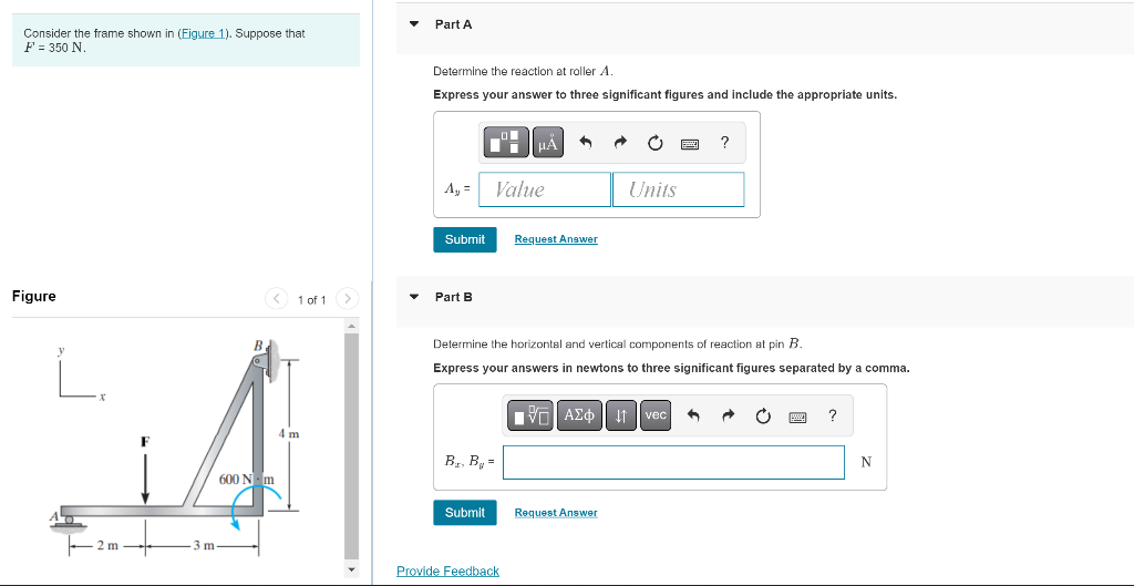 Solved Consider the frame shown in (Figure 1). Suppose that | Chegg.com