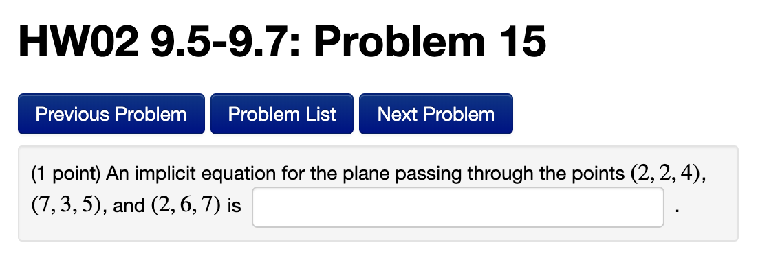 Solved Hw02 95 97 Problem 13 Previous Problem Problem 