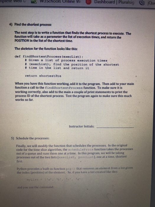 Solved L Shortest Job First CPU Scheduling (7 pts) In this | Chegg.com