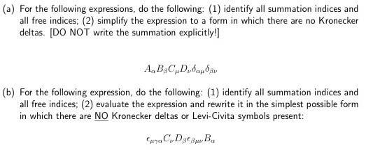 Solved (a) For the following expressions, do the following: | Chegg.com