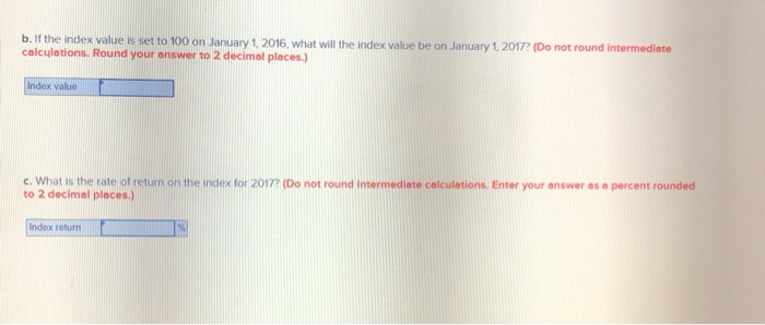 Solved Problem 5-18 Equally Weighted Indexes (LO4, CFA2) In | Chegg.com