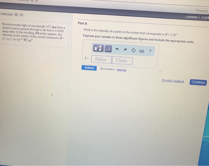 Solved Monochromatic Light Of Wavelength 477 Nm From A