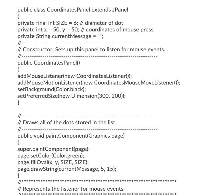 Solved Consider the following code snippet and: public | Chegg.com