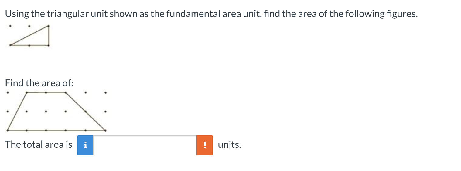 Solved Using the triangular unit shown as the fundamental | Chegg.com