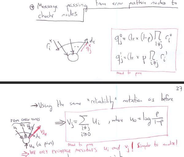 Solved Implement The Decoder For A ½ 36 Regular Ldpc Code 6027