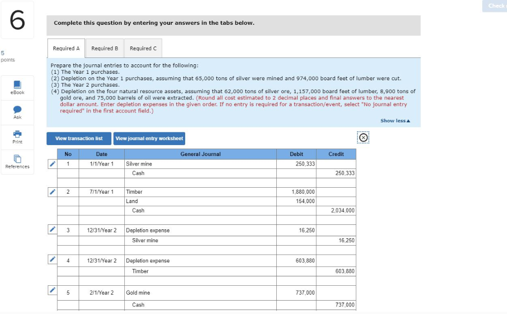 Solved MBA Ch8 Homework Saved Help Save & Exit Submit Check | Chegg.com