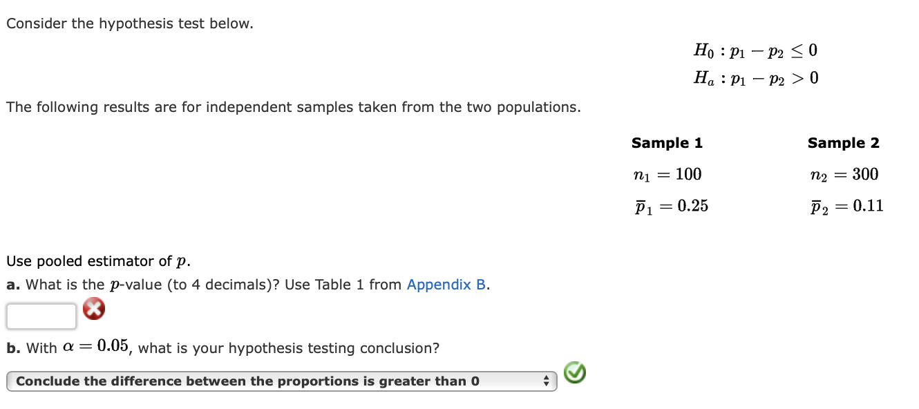 Solved Consider the hypothesis test below. | Chegg.com