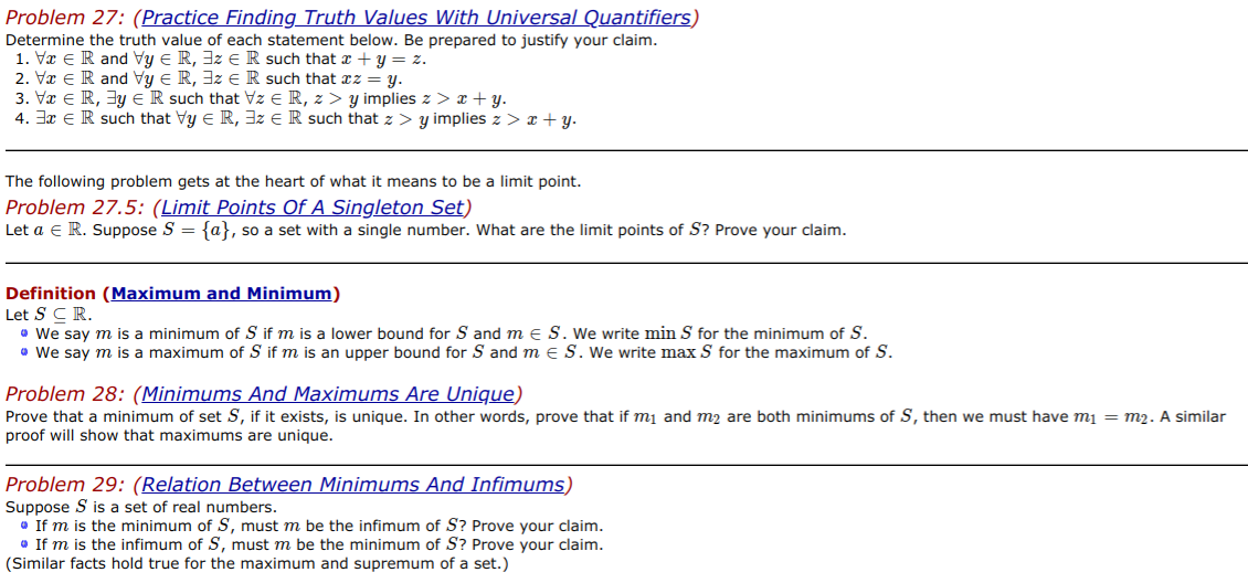Solved Problem 27: (Practice Finding Truth Values With | Chegg.com
