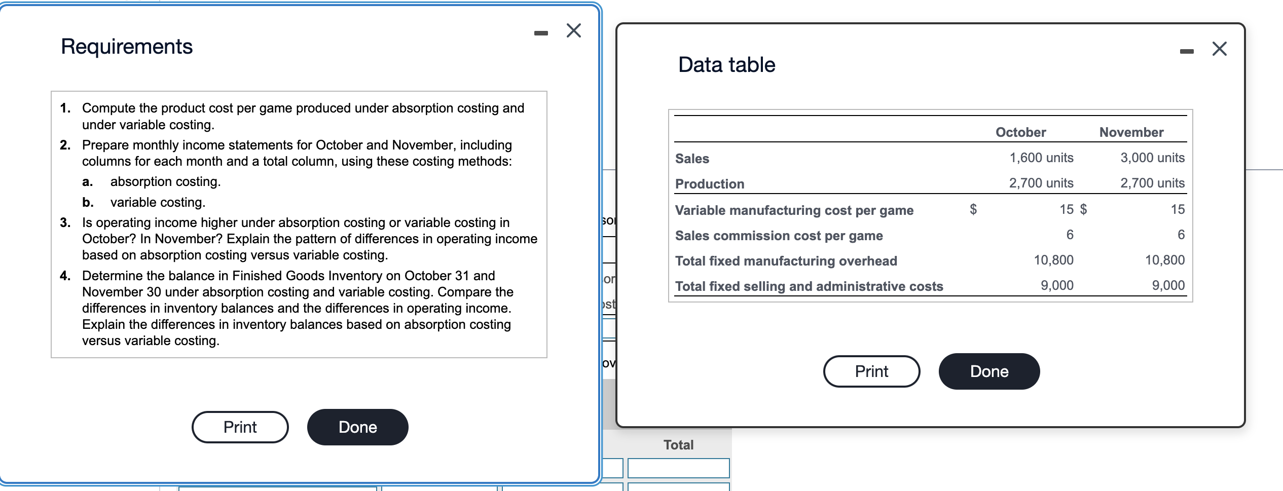 Solved Requirement 3. Is operating income higher under | Chegg.com
