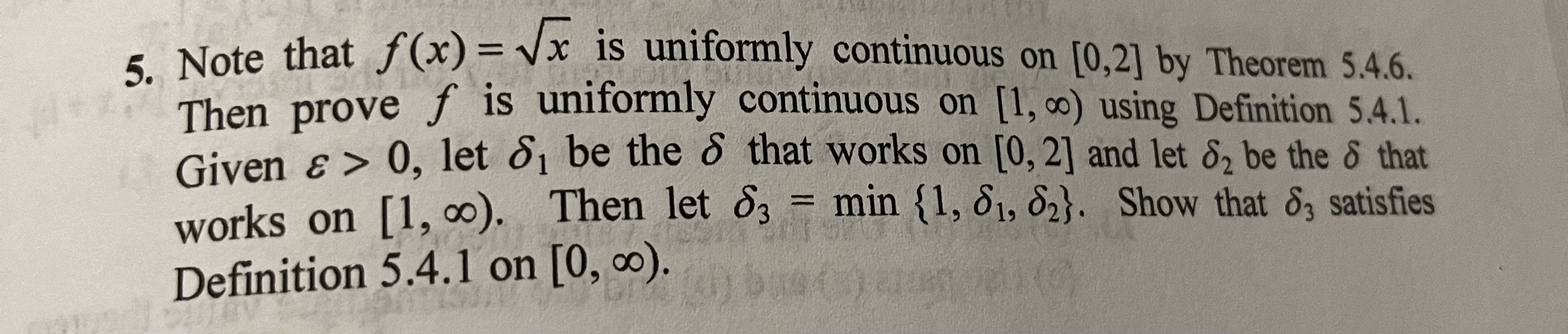 Solved Using the photo as a hint, how would I prove that | Chegg.com