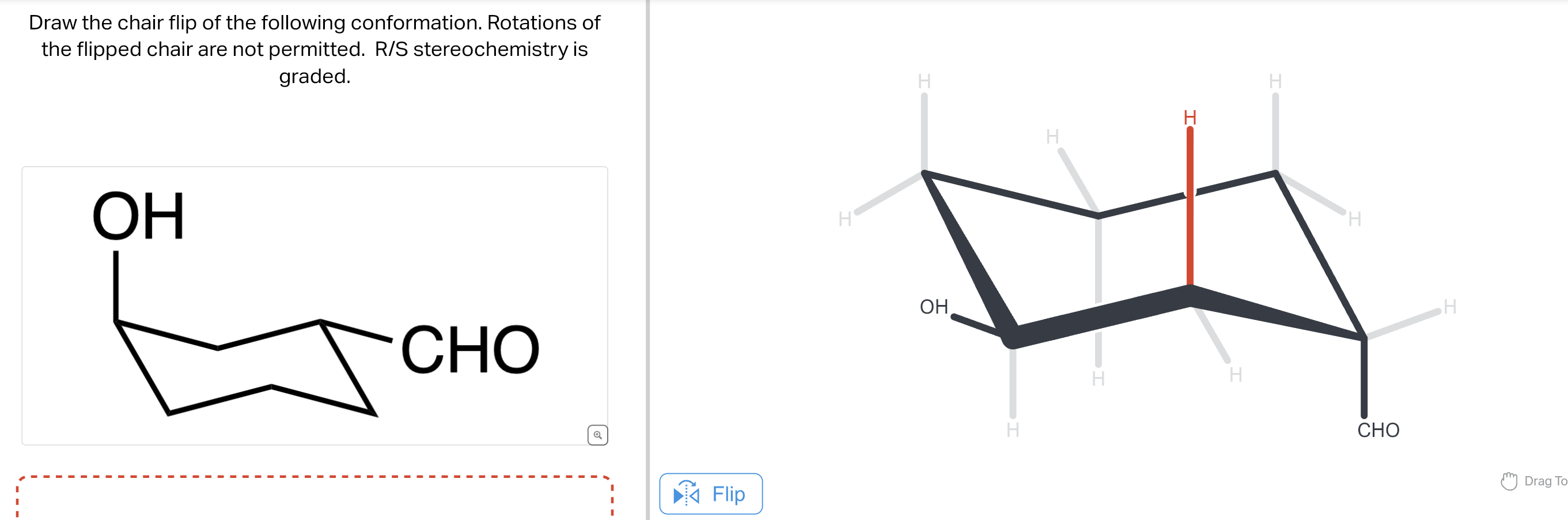 Solved Draw the chair flip of the following conformation. | Chegg.com