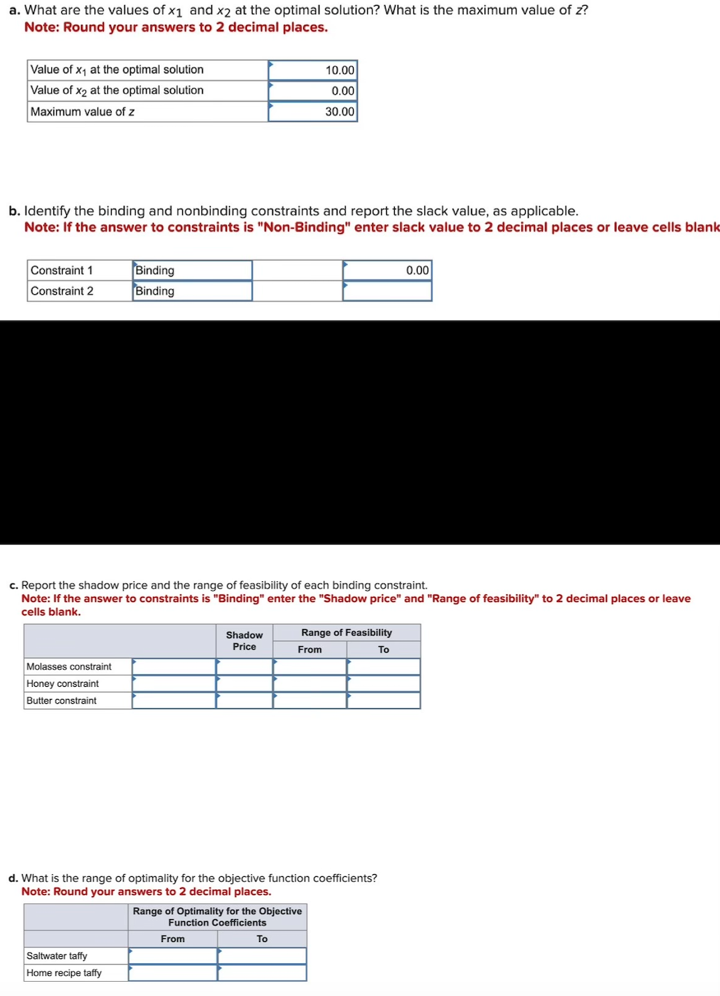 Solved Consider the following LP problem.Maximize z | Chegg.com
