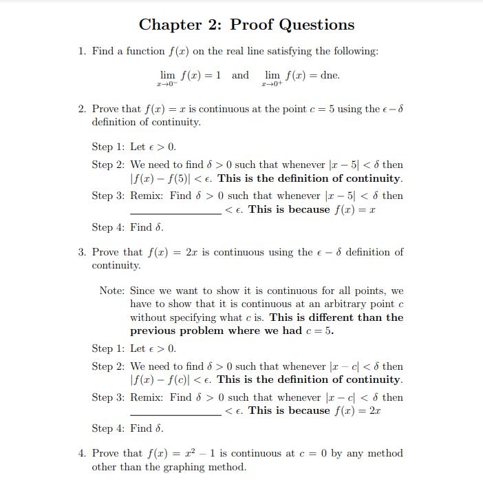 Solved This is for calculus 1 and I need detailed answers | Chegg.com