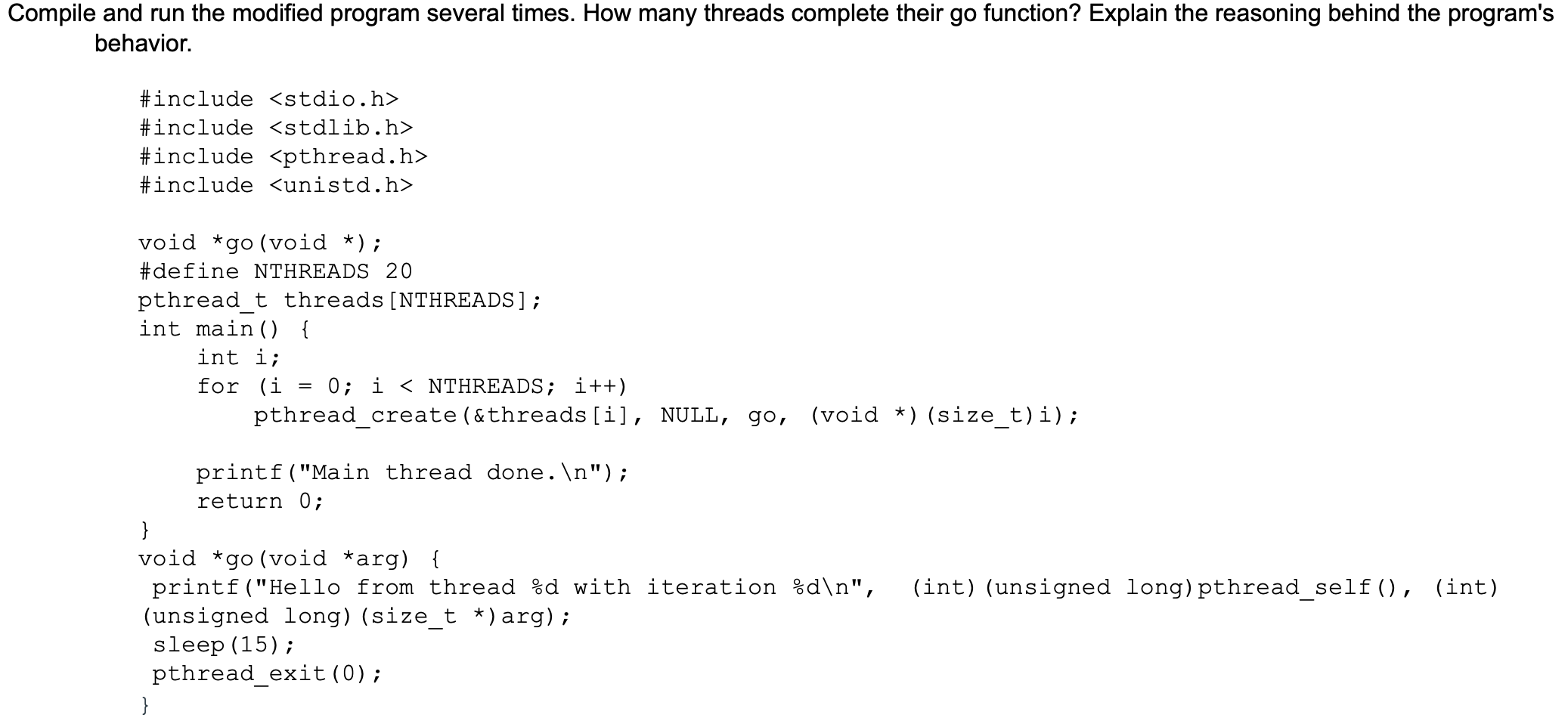 Solved jile and run the modified program several times. How | Chegg.com